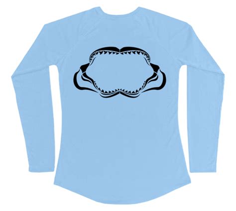 Shark Jaw Shirt For Women Ladies Tiger Shark Jaw Swim Shirt Shark Zen