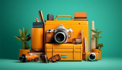 Premium Ai Image World Photography Day Minimal Objects And Concept