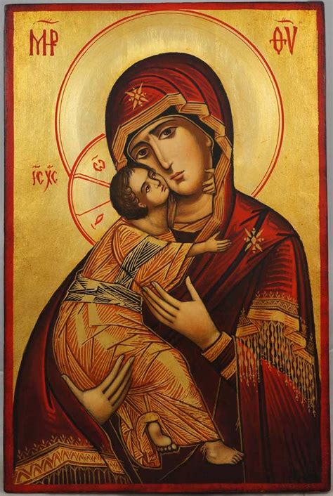Our Lady Of Vladimir Orthodox Icon Blessedmart