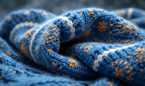 Premium Photo Abstract Pattern On Sweater Knit Fabric Texture