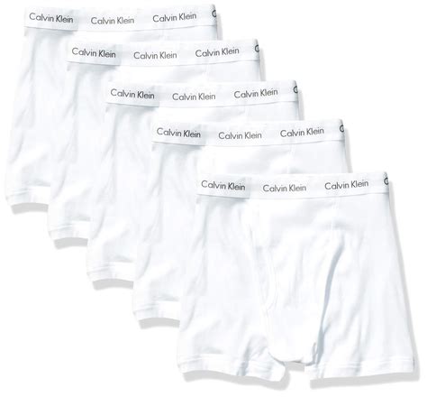 Calvin Klein Cotton Classics Multipack Boxer Briefs In White For Men Lyst