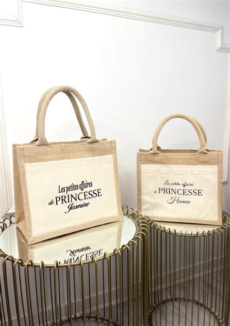 Sac En Toile De Jute Avec Pochette