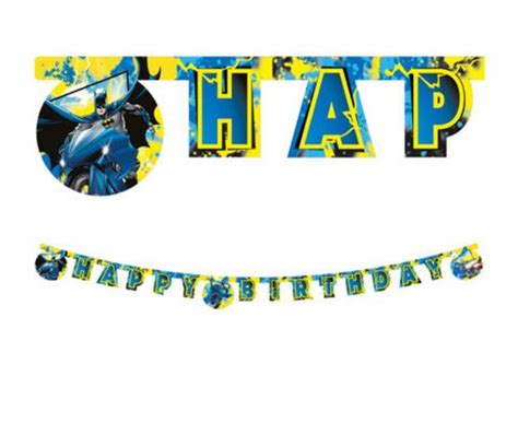 Banner Batman Rogue Rage Happy Birthday Procos Przyjęcia i okazje w Sklepie EMPIK