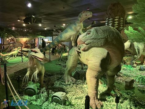 Travel Through Time At Jurassic Gardens At Volo Auto Museum