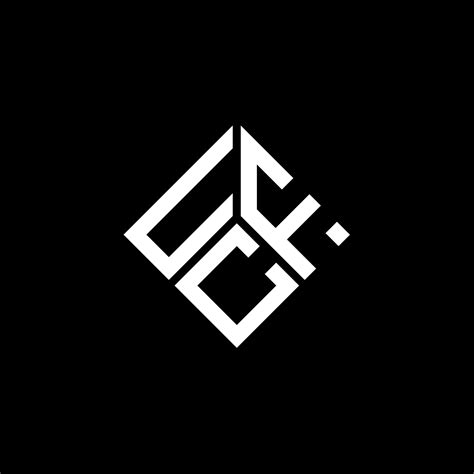 Ucf Letter Logo Design On Black Background Ucf Creative Initials Letter Logo Concept Ucf