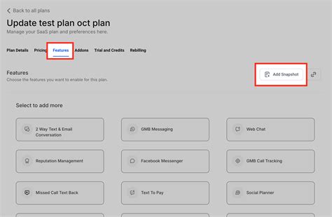 Selling Marketplace Snapshots With Saas Plans Highlevel Support Portal
