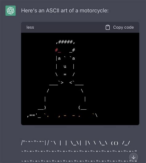 Gpt 35 Kinda Sucks At Making Ascii Art Rchatgpt
