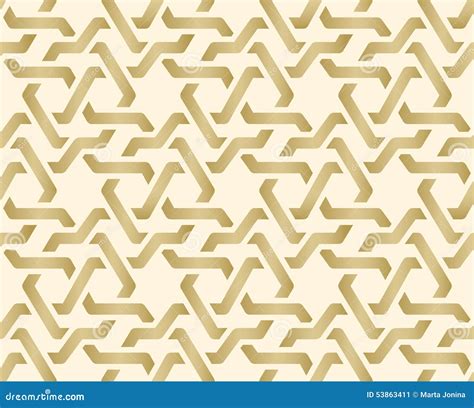 Seamless Geometric Tiling Pattern Stock Illustration Illustration Of