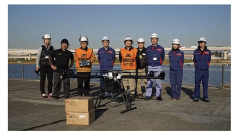 最大積載量55kgの「大型運搬用ドローン」による物流実証実験を実施。関東地方整備局 荒川下流河川事務所主催 デジコン
