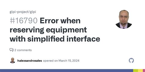 Error When Reserving Equipment With Simplified Interface Issue 16790