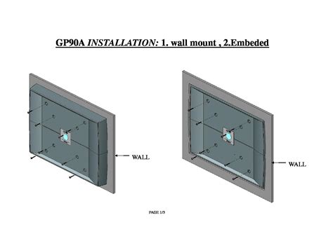 GP90 – Instalation scheme | Alsero