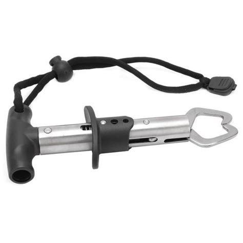 Vvikizy Pince à poisson Grab Outil de pêche en acier inoxydable Fish Grip Lip Trigger Lock