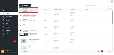 What Is The Compress Option And Different Compress Options In Pickcel