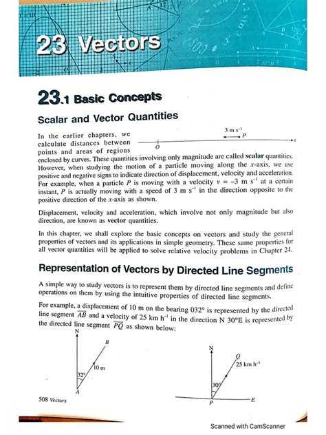 Chapter 23 Vectors Pdf
