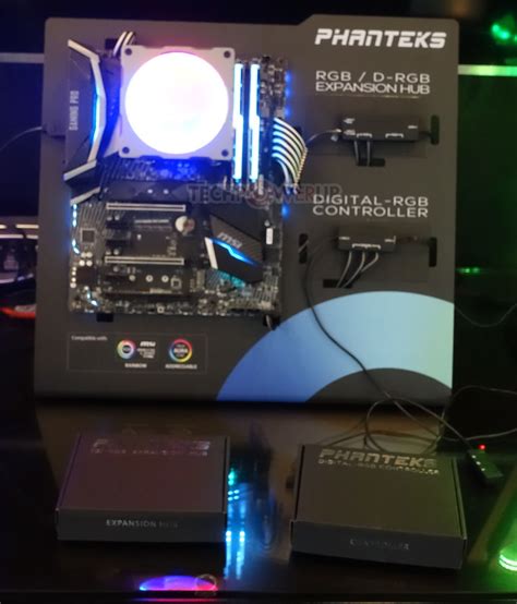 Phanteks Four New Rgb Led Products Dazzle Techpowerup