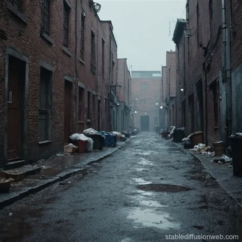 Post Apocalyptic Alley S Utopian Trash Stable Diffusion Online