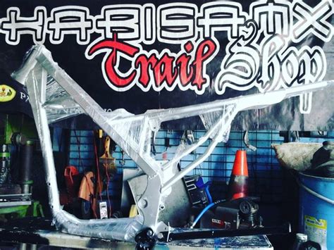 Jual Rangka Trail Custom Model Klx Untuk Mesin Rxking Plus Step Rem Dn Spakbor Kolong Di Lapak