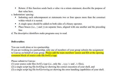 CSE 4600 Toy Shell C Coding Using The Coding In Chegg