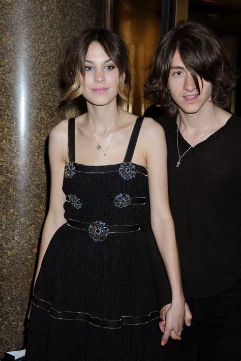 Alex Turner And Alexa Chung Leaving The Late Night With Jimmy Fallon