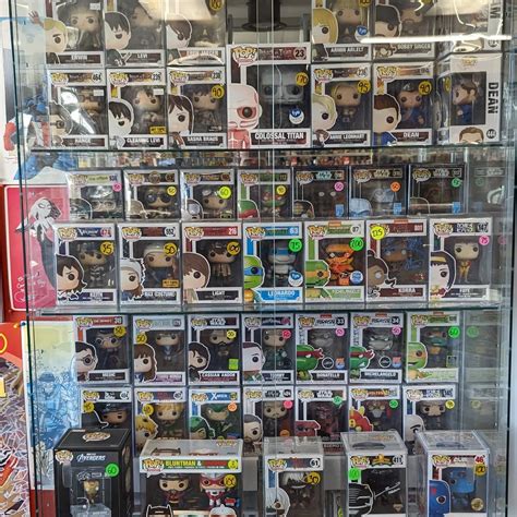 New Showcase Funkos Including Captains Comics And Toys