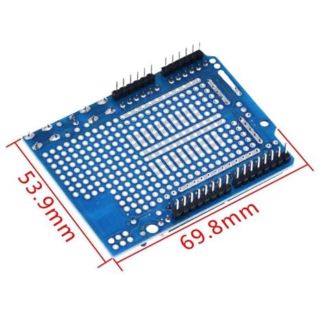 Shield Protoboard Arduino Uno Placa De Expansi N Con Syb