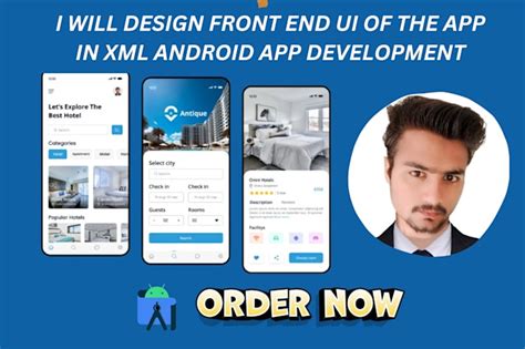 Design Frontend Ui Of Android App Using Xml Android Studio By Farhanzafar Fiverr