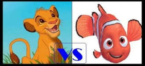 Simba Vs Nemo Disney Amino