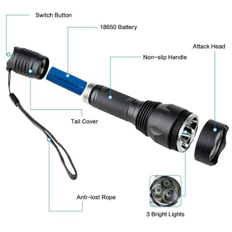 Venta Al Por Mayor Linterna Led De Largo Alcance Compre Online Los