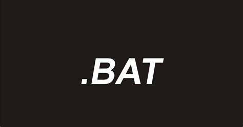 Cara Membuat File Batch Bat Untuk Mempermudah Dan Mempercepat