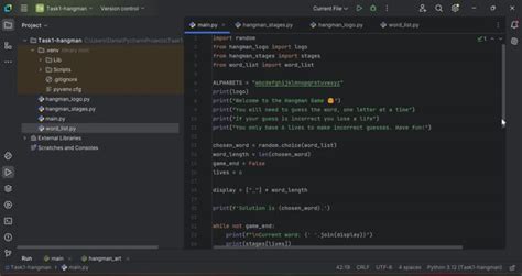 Dania Munawar On Linkedin Task 1 Hangman Game For My First Python