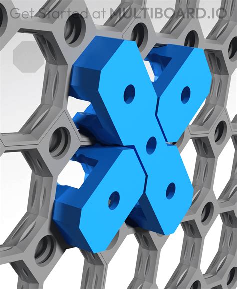 8 Mm Quad Offset Snaps Ds Part A 3d Model By Multiboard On Thangs