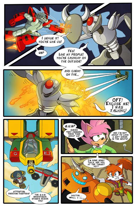 Sonic The Continuation Issue 20 The Power Of Chaos Control