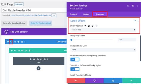 Divi Sticky Header Options Guide To Make Sticky Headers Divi Cake Blog