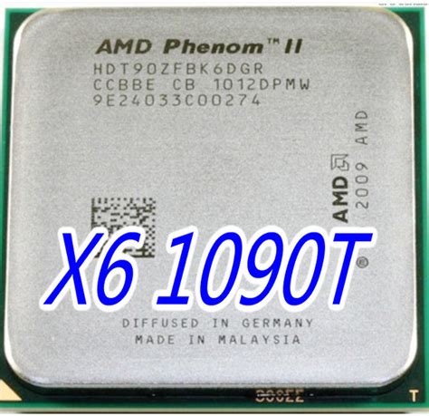 САМЫЙ ТОПОВЫЙ МОЩНЫЙ 6ти ЯДЕРНЫЙ ПРОЦЕССОР AMD - SAM3 Amd PHENOM II X6 ...