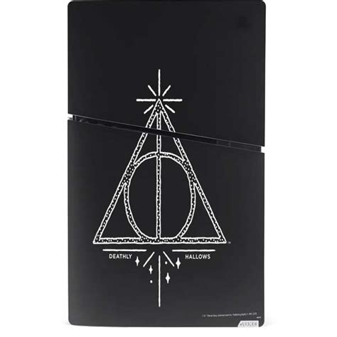 Wizarding Worlds Harry Potter Deathly Hallows Symbol Ps5 Slim Digital Edition Console