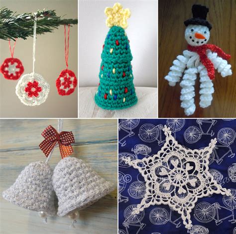 25 FREE Crochet Christmas Ornament Patterns