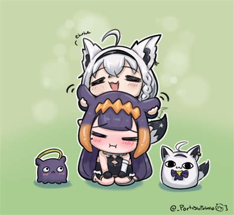 Fubuki X Ina Rhololiveyuri