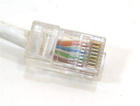 Вилка для сетевого кабеля RJ-45 Cat.6 под Gigabite Ethernet до 1GB/s ...