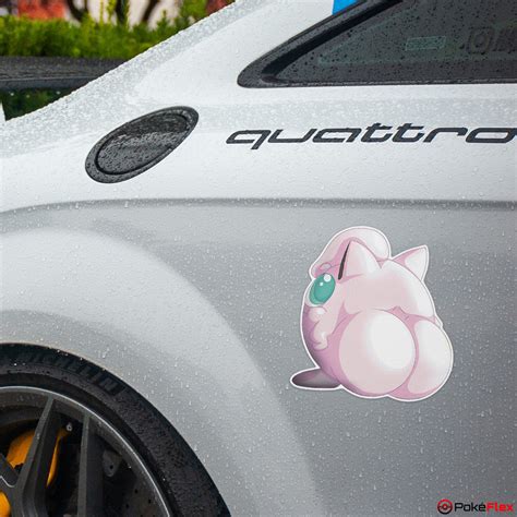 Pokémon Booty Butt Car Decal Stickers Pokéflex