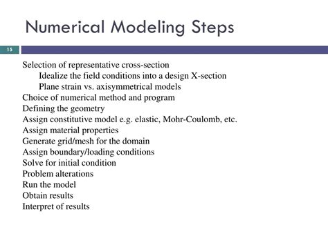 Ppt Introduction To Geotechnical Numerical Modeling With Flac Powerpoint Presentation Id8850074