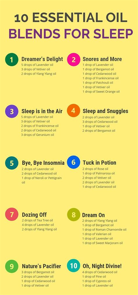 10 Essential Oil Blends For Sleep And Relaxation Artofit