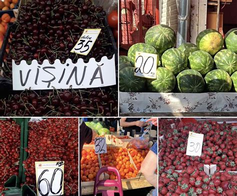 PREȚURI DE SEZON Cât costă fructele și legumele la piață