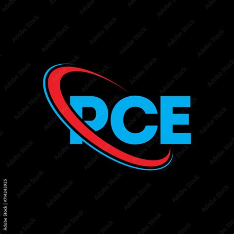 Pce Logo Pce Letter Pce Letter Logo Design Intitials Pce Logo Linked