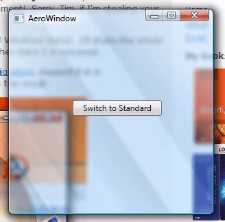Code Inside Blog HowTo WPF Windows Mit Dem Vista Glass Effekt Ausstatten