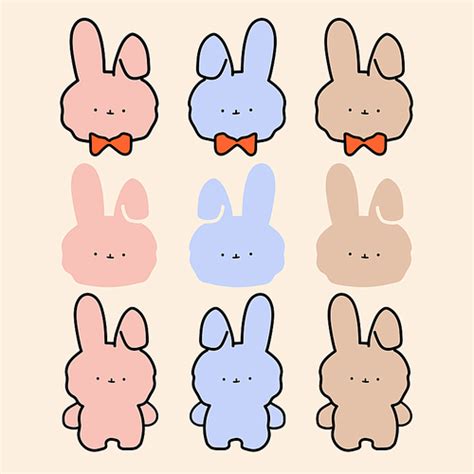 토끼 일러스트 유토이미지 상세페이지 베이직샵 일러스트 22302819