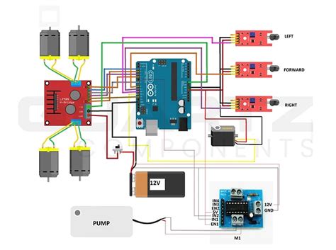 A Firefighting Robot With Obstacle Avoider General Guidance Arduino Forum A Firefighting Robot With Obstacle Avoider General Guidance Arduino Forum