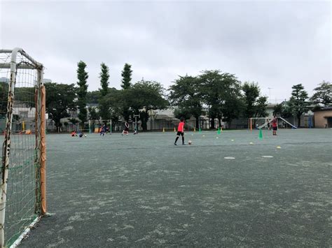 東京少年サッカー応援団 チームブログ 不動小サッカー同好会 今年度初練習校庭