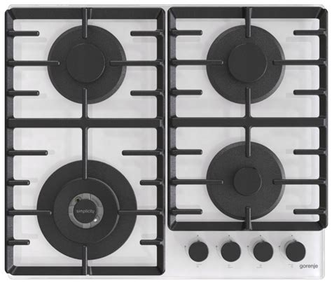 Płyta gazowa Gorenje GTW642SYW białe szkło 60cm - Sklep, Opinie, Cena w ...