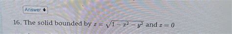 solved setting up a triple integral in exercises 13 14 15
