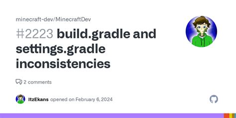 build gradle and settings gradle inconsistencies · issue 2223